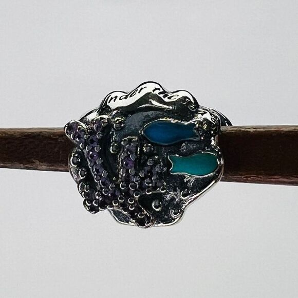 Pandora | Jewelry | Authentic Pandora Disney Little Mermaid Seashell ...